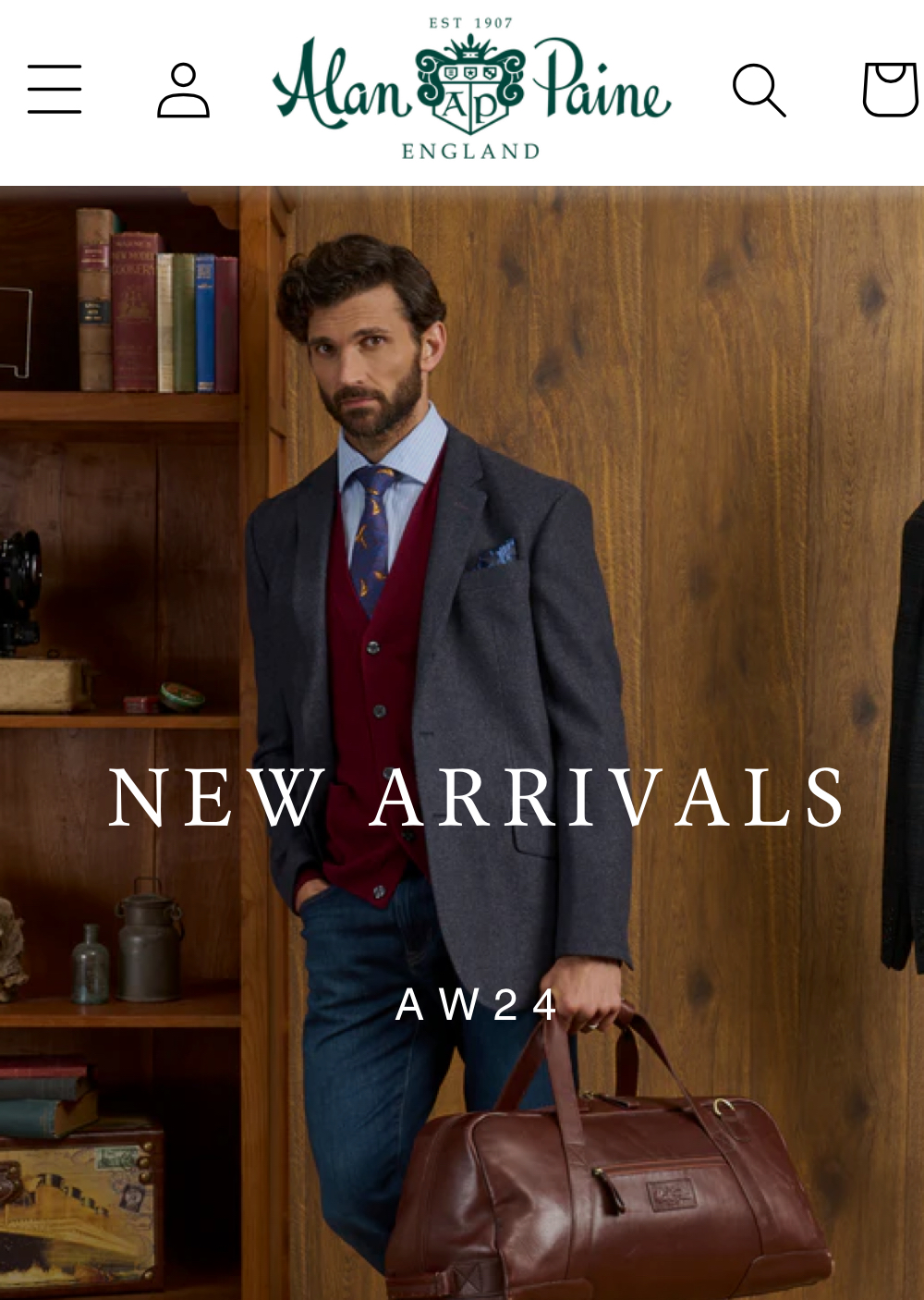 Freddie Abrahams for Alan Paine Knitwear | Morello Bookings